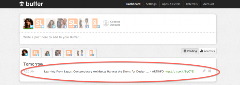 Curate & Schedule: Magic and easy as pie with the new BufferApp ...