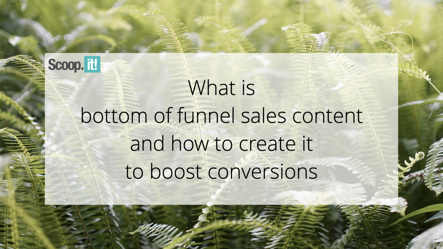 What Is Bottom of Funnel Sales Content and How to Create it to Boost ...